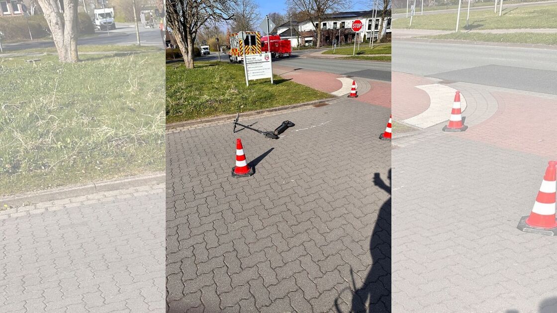 Schwer verletzt: Jugendliche auf E-Scooter in Otterndorf von Lieferwagen erfasst | CNV Medien