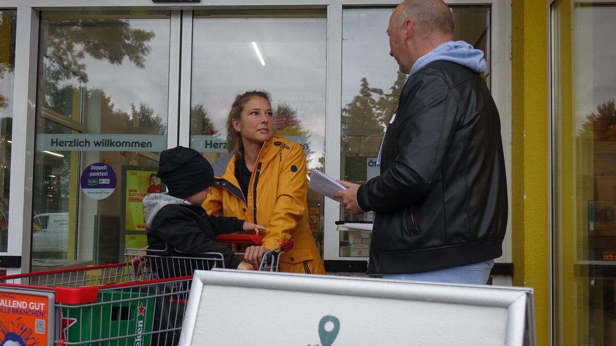 Viele Rückmeldungen trotz Regenwetter: So lief die Vor-Ort-Umfrage in ...