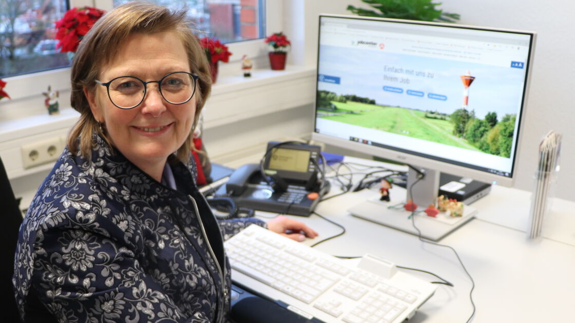 Beate Putzig stellt sich neuen Herausforderungen im Jobcenter Cuxhaven ...