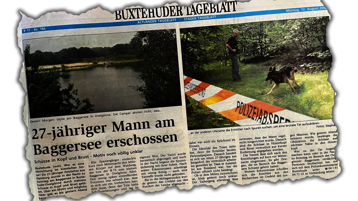 Mord an Buxtehuder Baggersee: Bekennerschreiben führt 22 Jahre danach ...